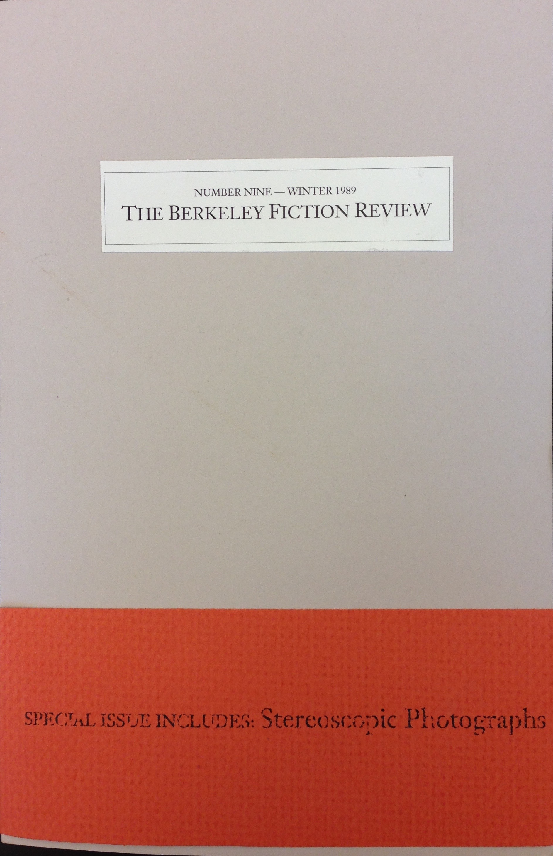 Journal – Berkeley Fiction Review